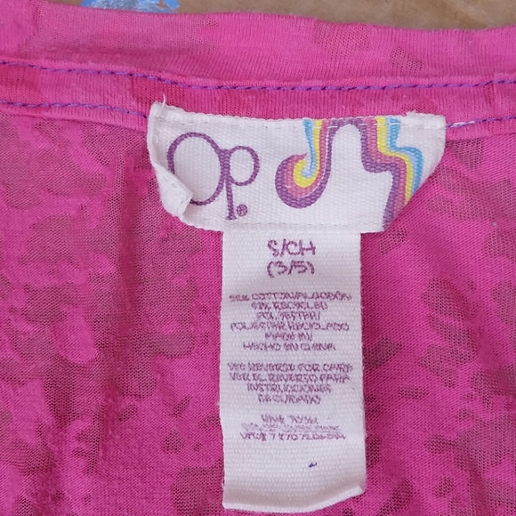 OP | Tops | Op Ocean Pacific Malibu Pink Burnout T Shirt S | Poshmark